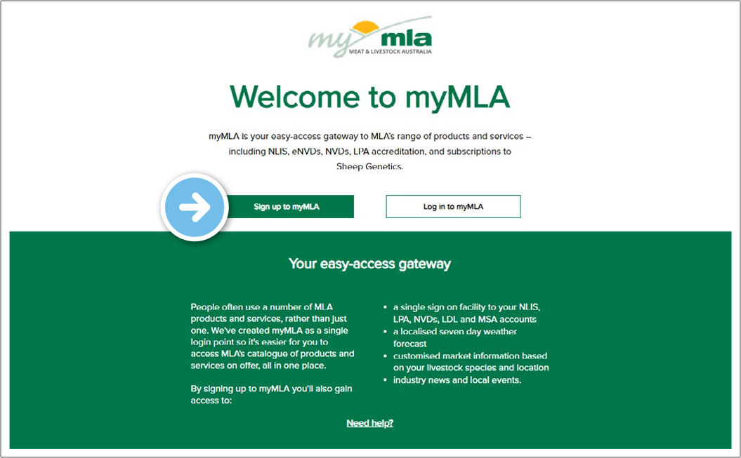 How to create a new myMLA account and link your accounts | Integrity ...