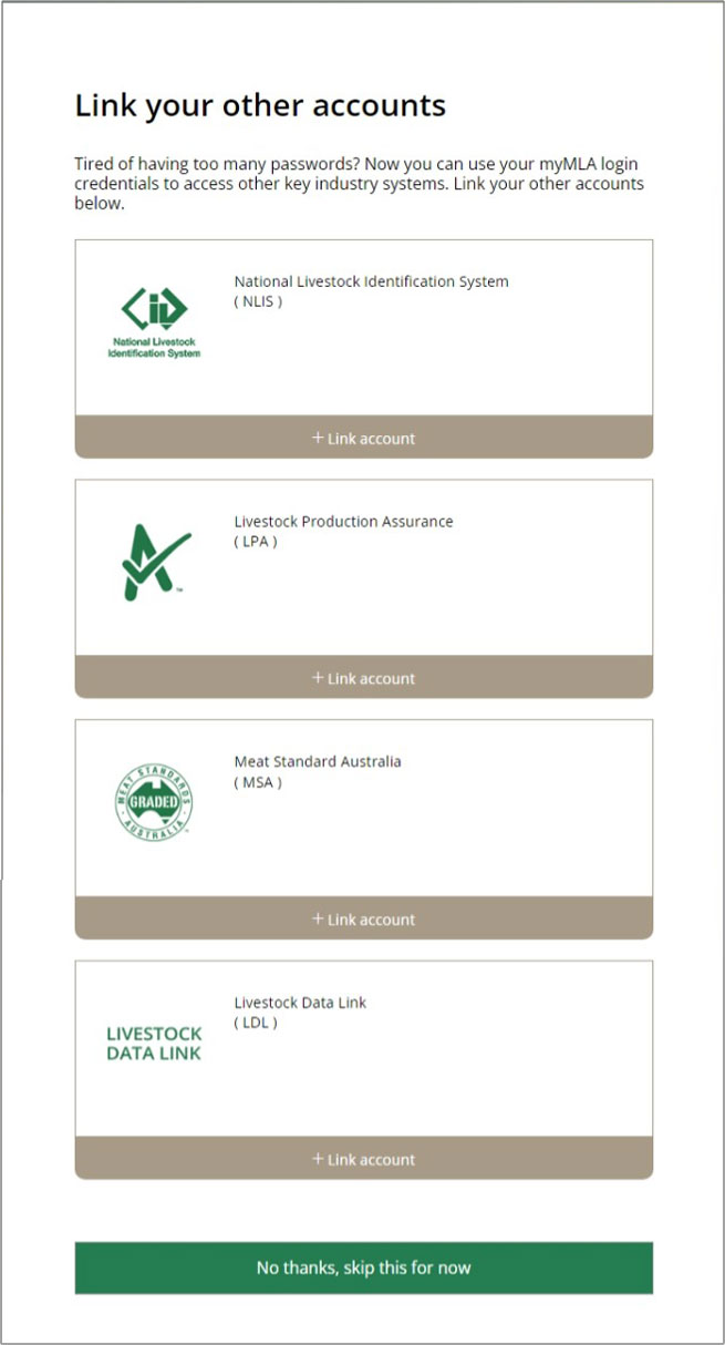 How to create a new myMLA account and link your accounts | Integrity ...