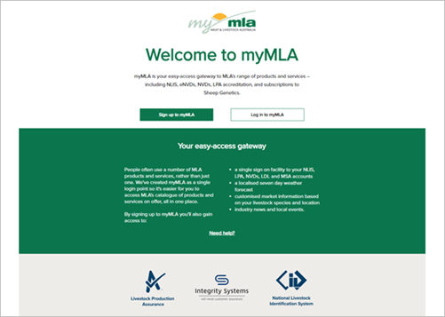 How to create a new myMLA account and link your accounts | Integrity ...