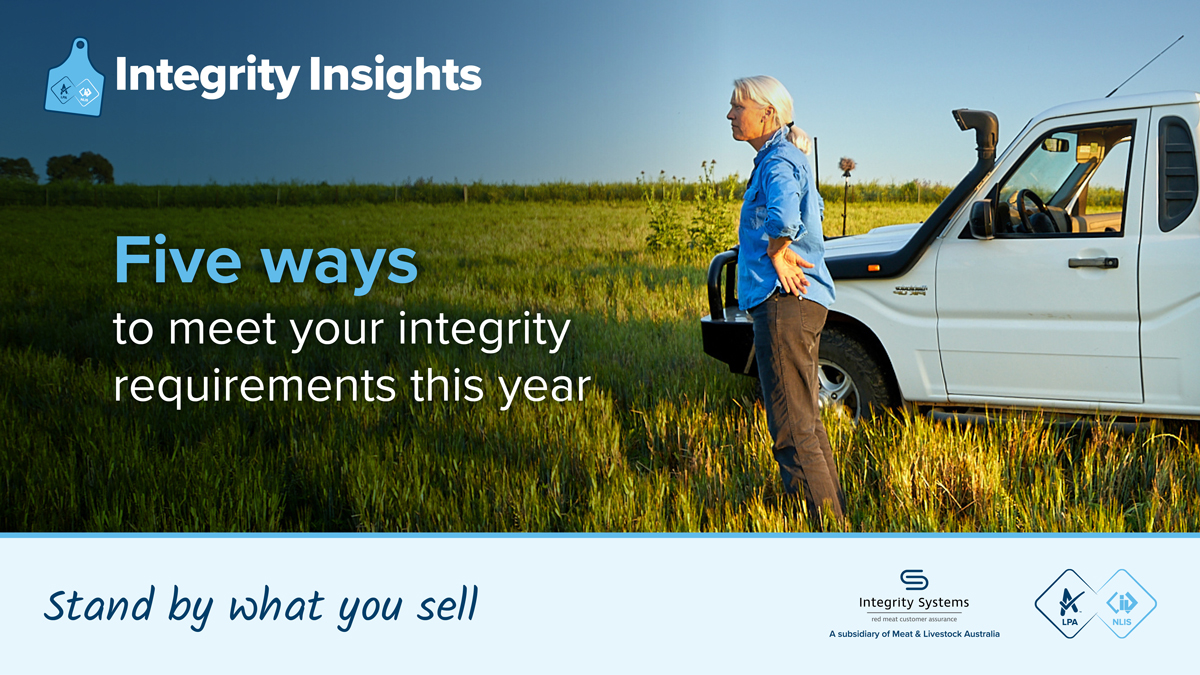 Five ways to meet your integrity requirements this year | Integrity Systems